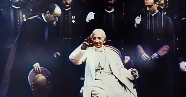Pope Leo XIII: A Glimpse into the Past, The First Ever Filmed Pontiff ...