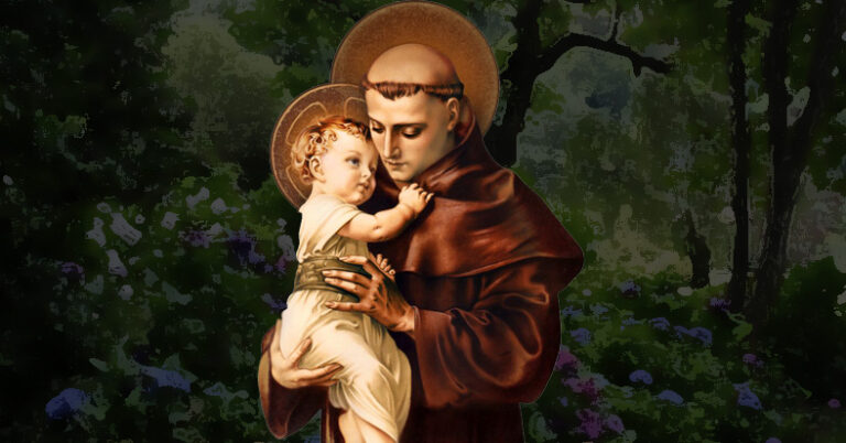 Why St. Anthony of Padua is Often Depicted Holding the Child Jesus ...